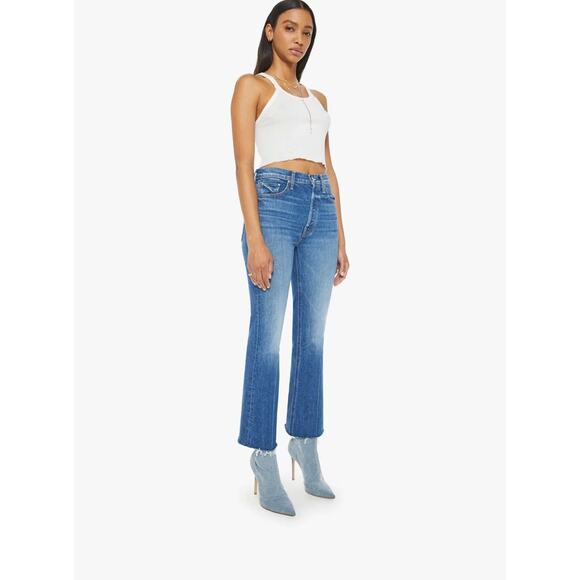 MOTHER | Jeans | Mother Superior The Tripper Ankle Fray Jeans 27 Blue ...